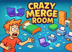 Crazy Merge Room - Graj za darmo