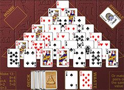 Crystal Pyramid Solitaire - Spil gratis